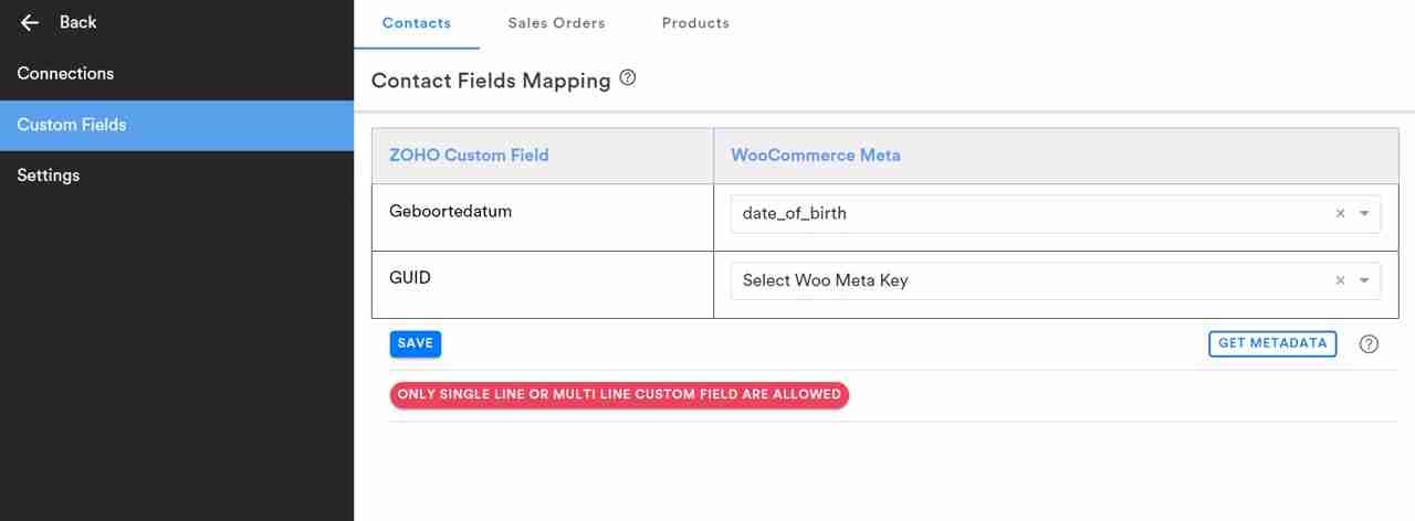 Zoho CRM - CommerceBird